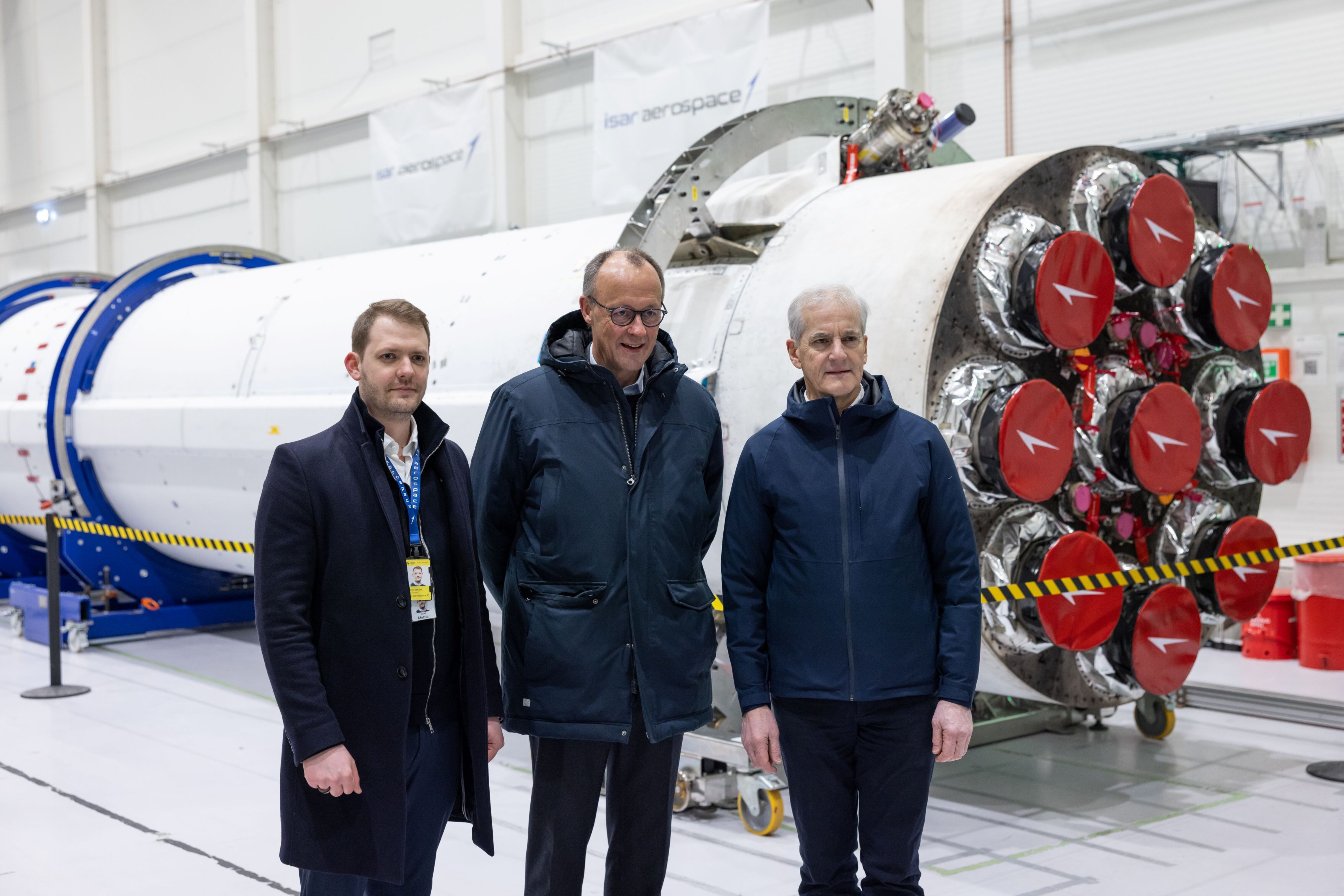 Gateway to space for Europe: Chancellor Friedrich Merz and Prime ...